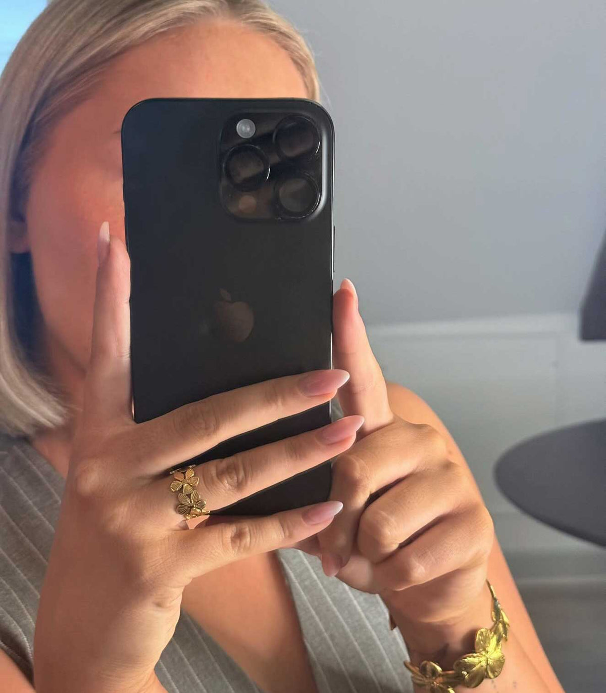 Aliré – Forgyldt Ring i Rustfrit Stål | Lalula.dk – Lalula Jewellery