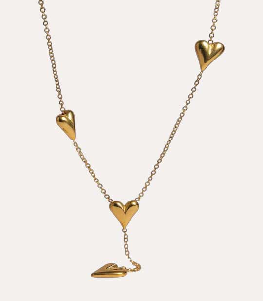 Nerina Guld Halskæde 40+5 cm | Vandfast Smykke – Lalula – Lalula Jewellery